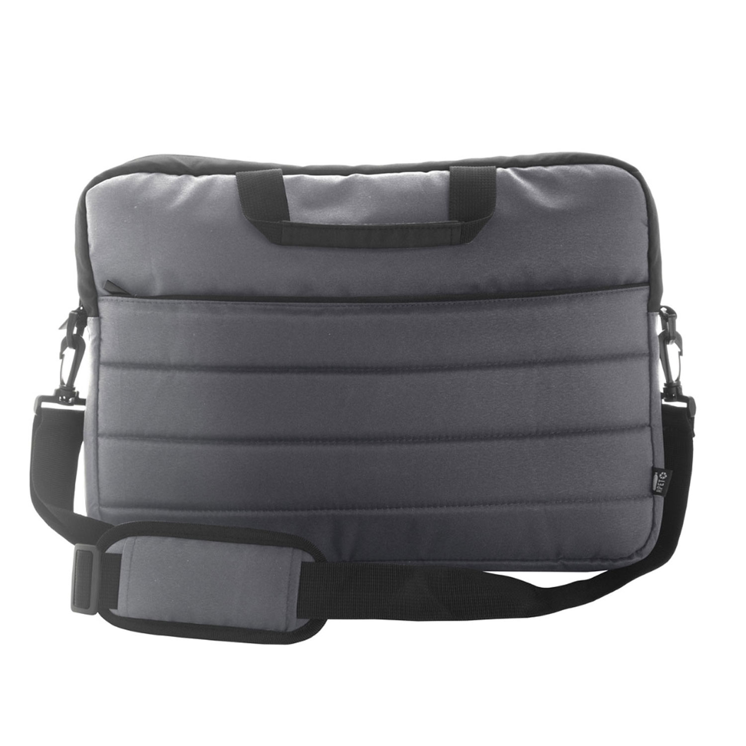 Borsa porta computer personalizzata Abdo, in RPET riciclato